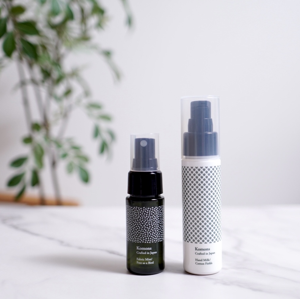 ハンドミルク＆ファブリックミストのセット | Komons (コモンズ) のギフト・プレゼント | 選び直せるソーシャルギフト GIFTFUL（ギフトフル）