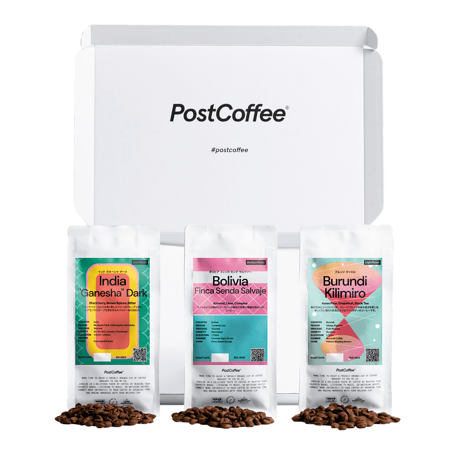 バリスタおすすめスペシャルティコーヒー3種セット | PostCoffee (ポストコーヒー) のギフト・プレゼント | 選び直せるソーシャルギフト GIFTFUL（ギフトフル）