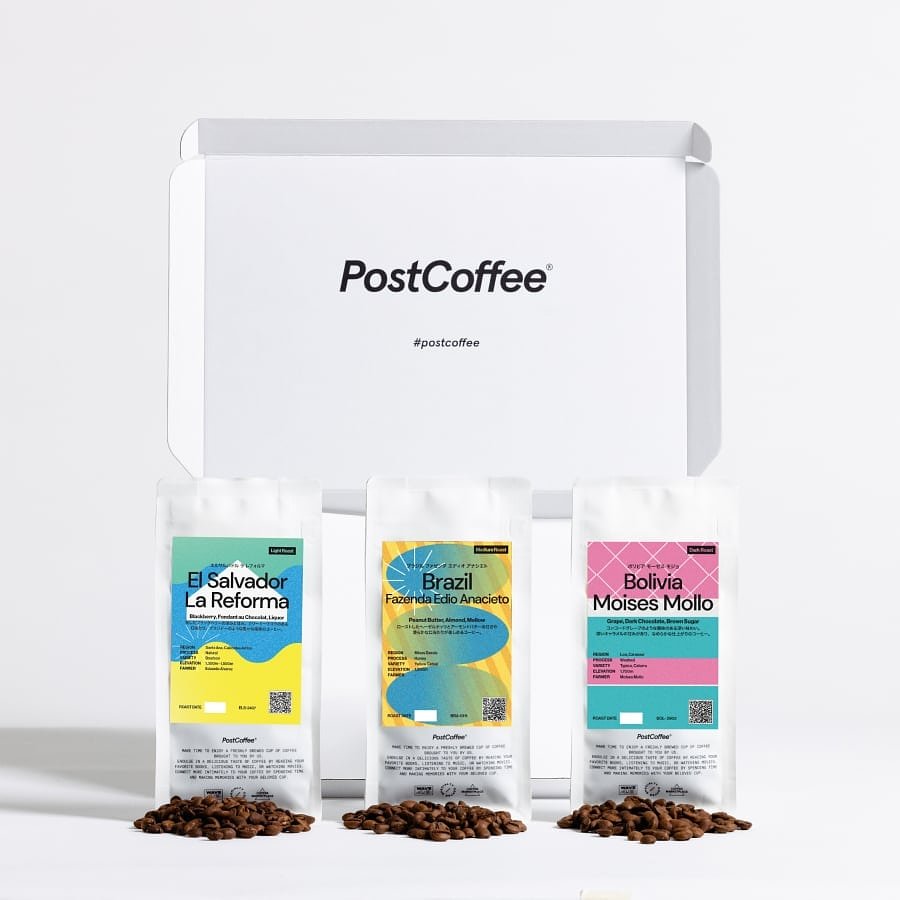 バリスタおすすめスペシャルティコーヒー3種セット | PostCoffee (ポストコーヒー) のギフト・プレゼント | 選び直せるソーシャルギフト GIFTFUL（ギフトフル）