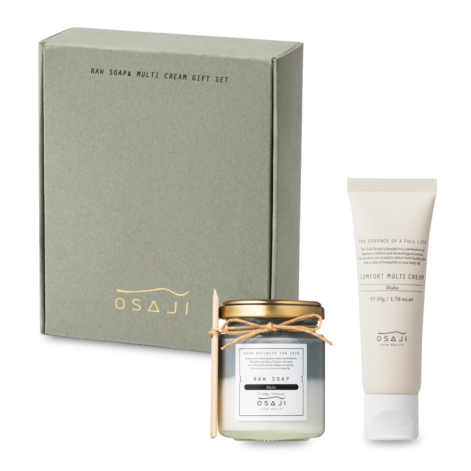 ローソープ＆マルチクリーム ギフトセット | OSAJI (オサジ) のギフト・プレゼント | 選び直せるソーシャルギフト GIFTFUL（ギフトフル）